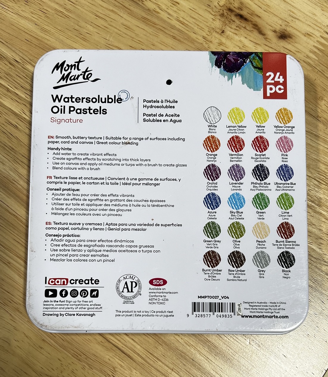 Monte Art – Water Soluble Oil Pastels Review | Caprise Cooper Art