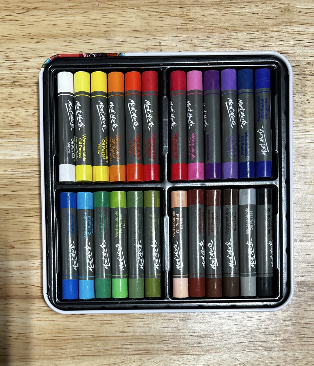 Monte Art – Water Soluble Oil Pastels Review | Caprise Cooper Art